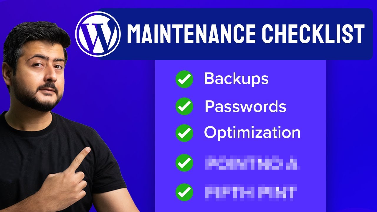 WordPress Maintenance Checklist - A Complete Website Maintenance Tutorial - Best Service Insider